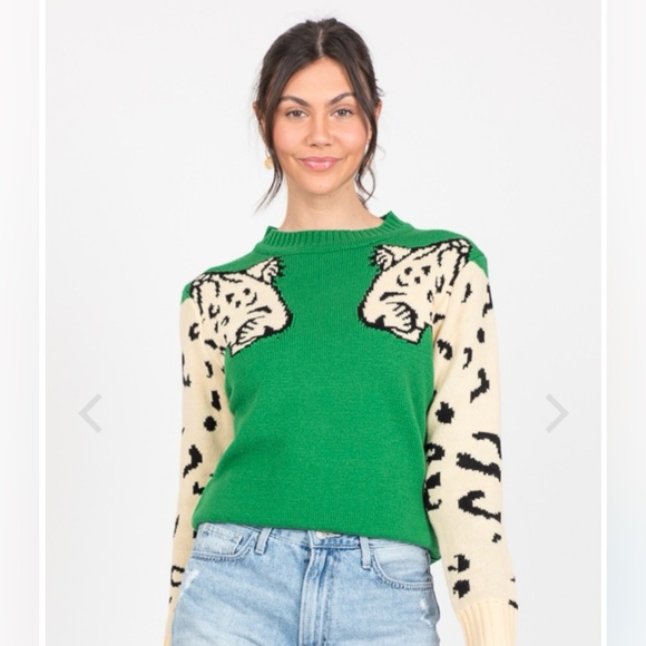 Sweaters | Snow Leopard Sweater | Poshmark